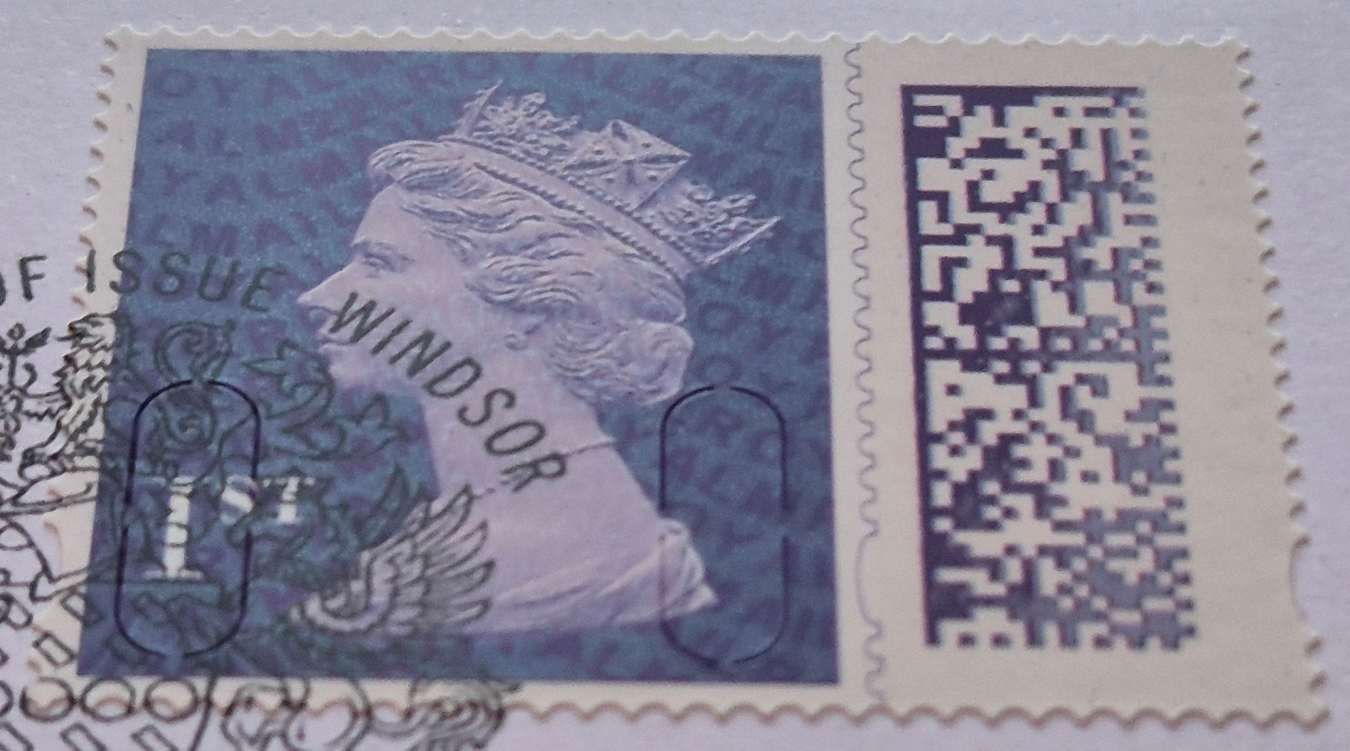 Great Britain: Permanent Data Matrix Stamps | The Stamp Forum (TSF)